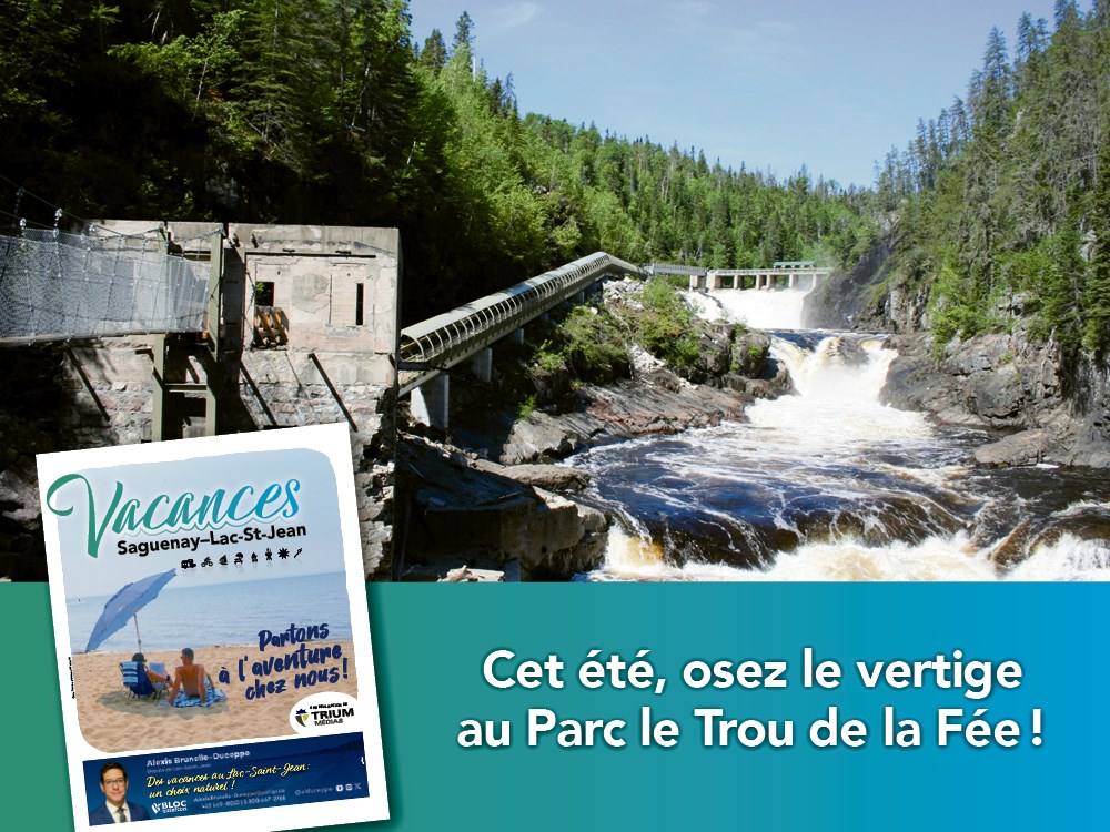 Cet été, osez le vertige au Parc le Trou de la Fée!