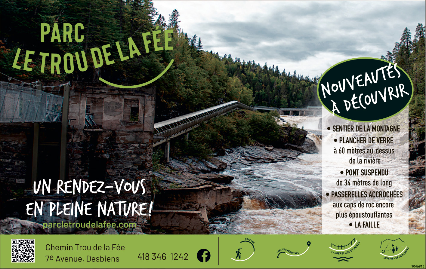 Cet été, osez le vertige au Parc le Trou de la Fée!